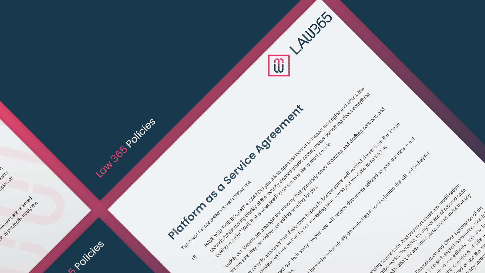 Platform as a Service Agreement (PaaS) | Law 365